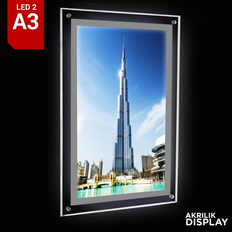 Poster Frame A2 - Akrilik Display | Toko Akrilik | Custom Akrilik