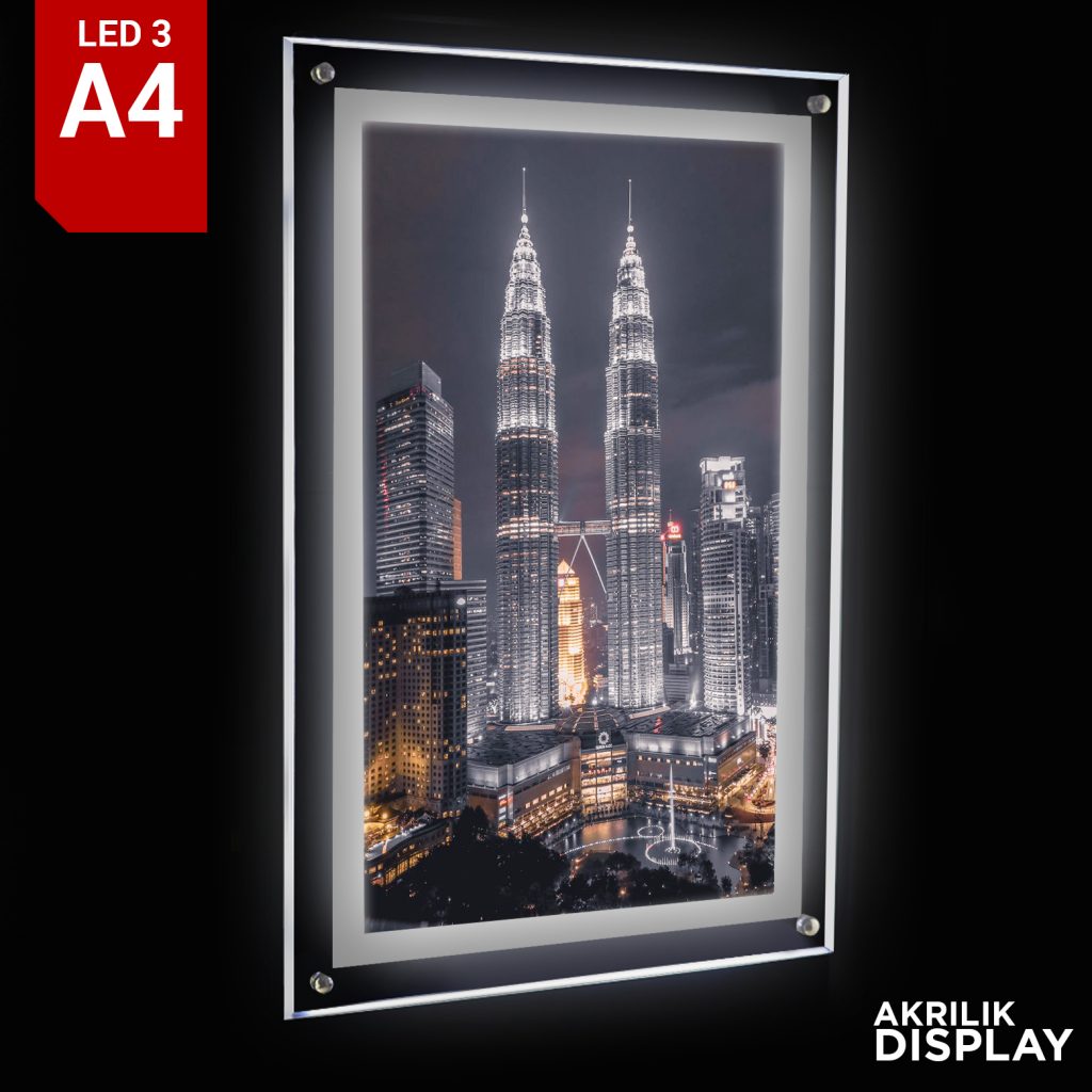 Poster Frame A2 - Akrilik Display | Toko Akrilik | Custom Akrilik