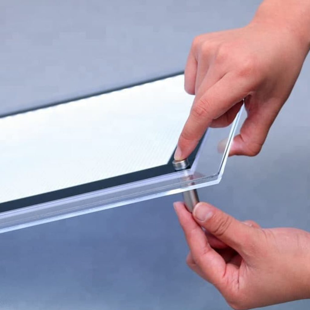 Poster Frame LED A2 - Akrilik Display | Toko Akrilik | Custom Akrilik